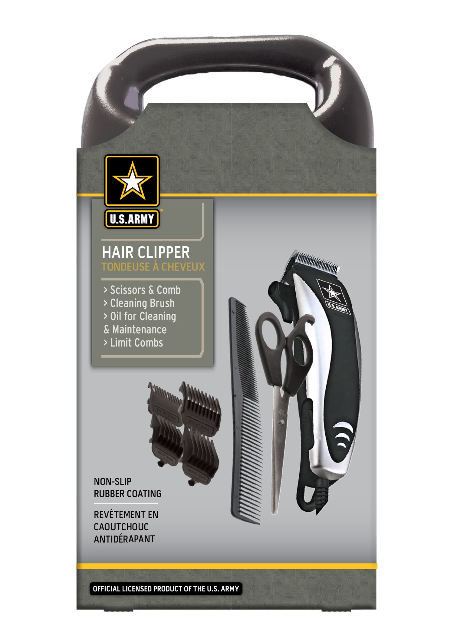 US Army Corded Hair Clipper Set, 10 Piece - 24835-US | Rural King