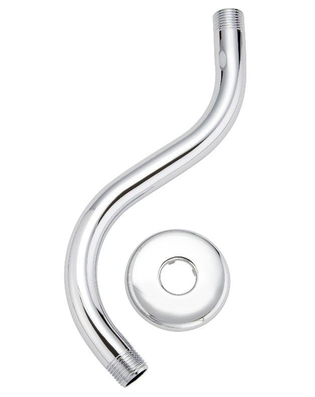 S Style Shower Arm -Small Chrome PP825-191 | Rural King
