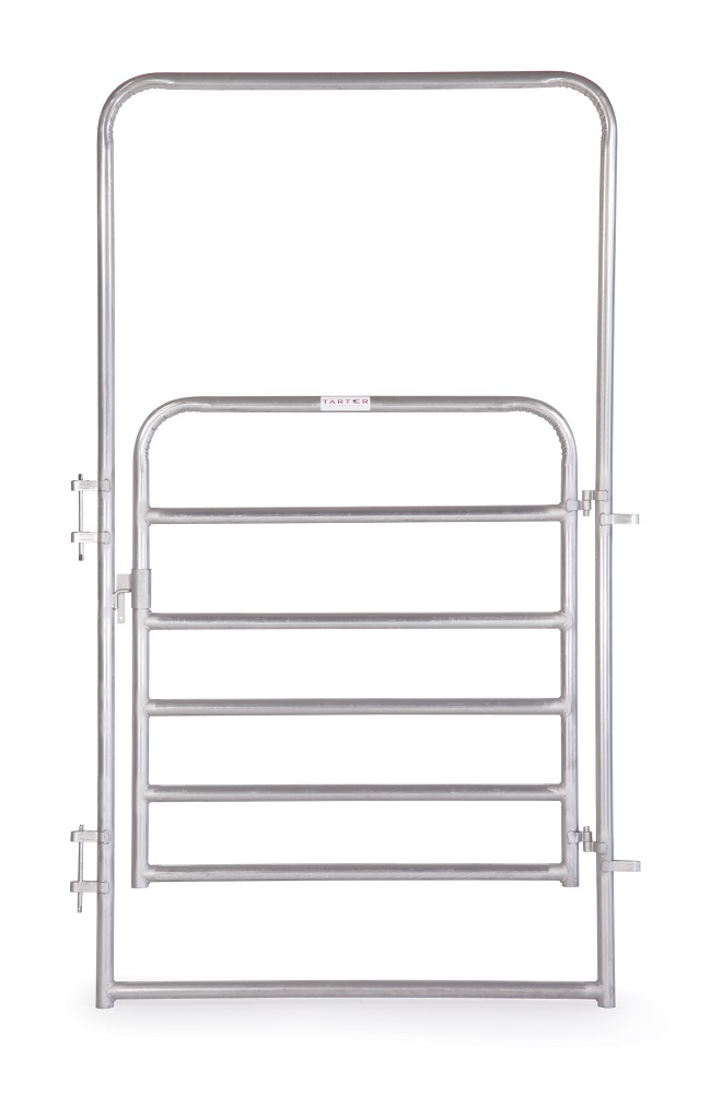 Tarter® 4' American Walk-Thru Arch Gate, Galvanized - 6GW4 | Rural King