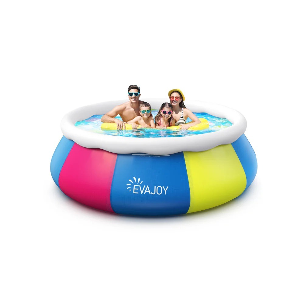 EvaJoy Inflatable Above Ground Pool with Metal Frame 10' x 30\" - 89011 ...