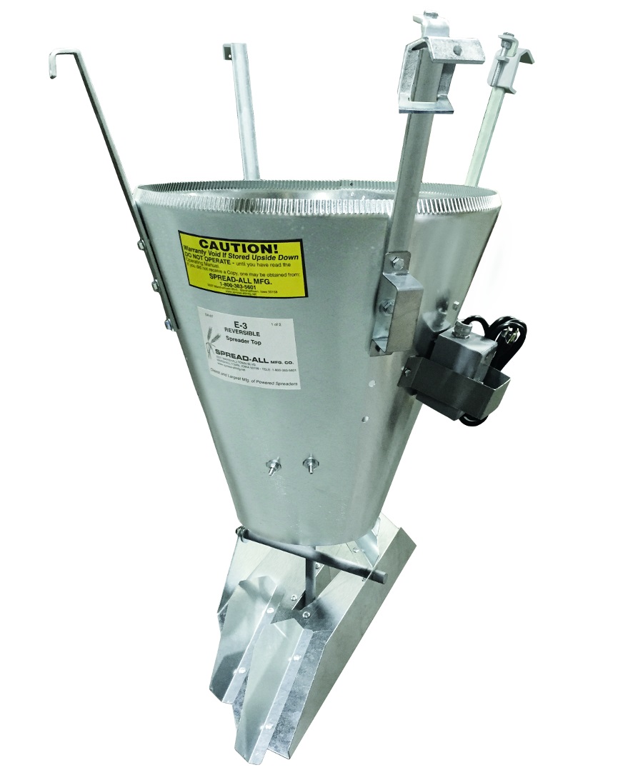 Spread-All Mfg. Co. E-6 Reversible Grain Spreader with pan - SA-103 ...