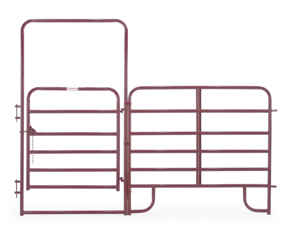 Tarter® 6' American Panel with 4' Walk-Thru Arch, Red - EWR64 | Rural King