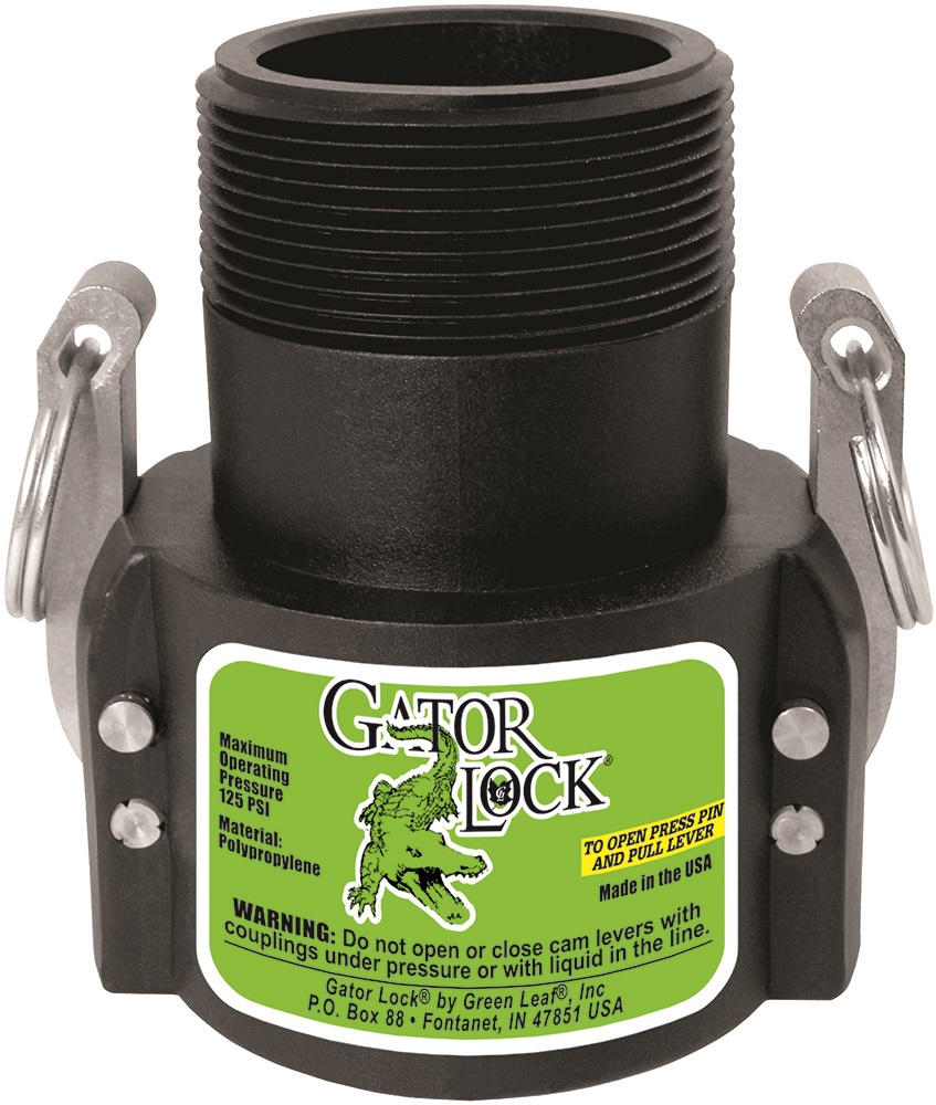 Green Leaf Coupling 3 Inch Fem.Coup-Male Thred - GLP300B | Rural King