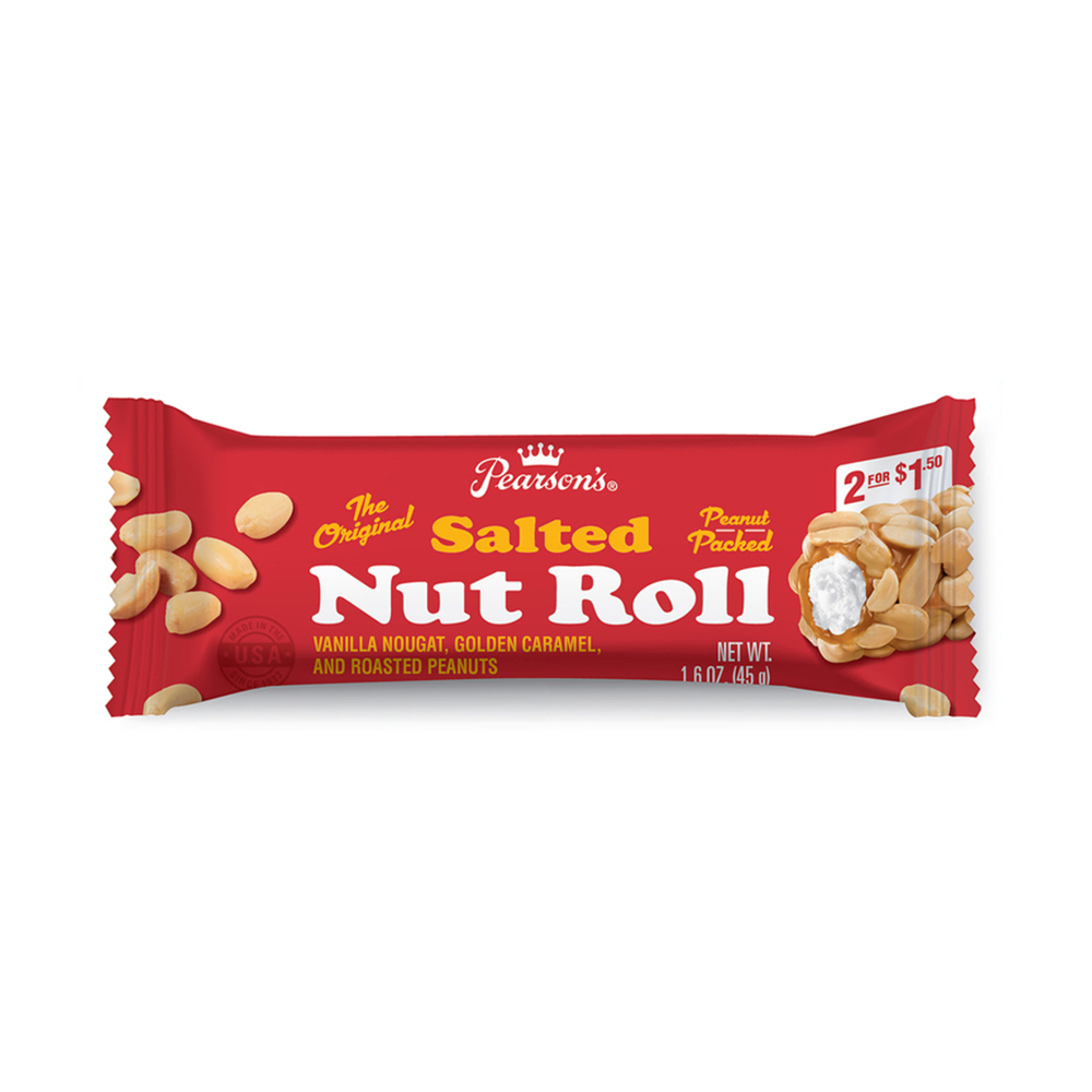 Pearson's Salted Nut Roll Candy Bar, 1.6 oz. | Rural King