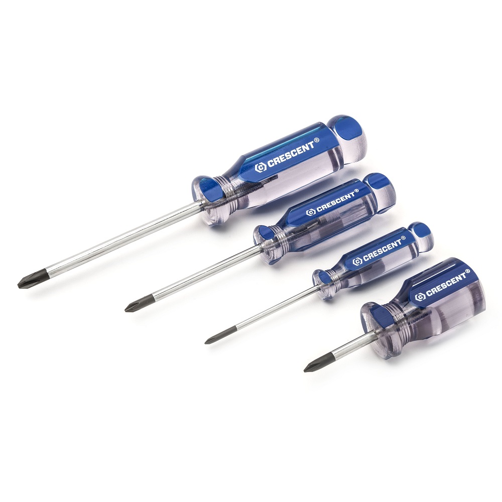 Crescent 4 Piece Phillips Acetate Screwdriver Set - 55032122 | Rural King