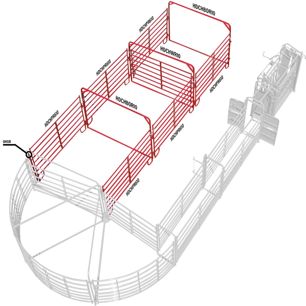 Tarter® CattleMaster Sweep System Lead-Up Kit - HDCHPAS | Rural King