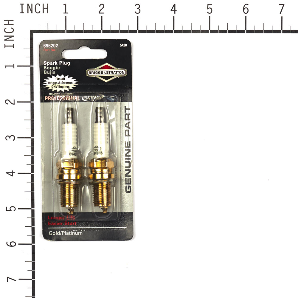 Briggs and Stratton Premium Spark Plug Replacement Twin Pack for Most ...