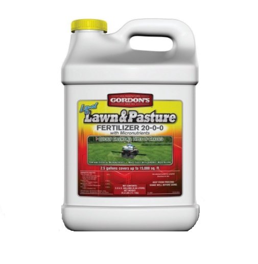 Gordons 2.5 Gallon 20-0-0 Lawn and Pasture Liquid Fertilizer - 7471122 ...