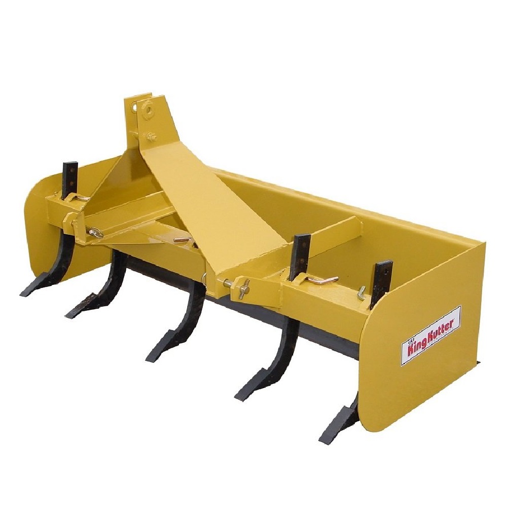 King Kutter 5' Box Blade with 5 Shanks, Yellow - BB-60-YK | Rural King