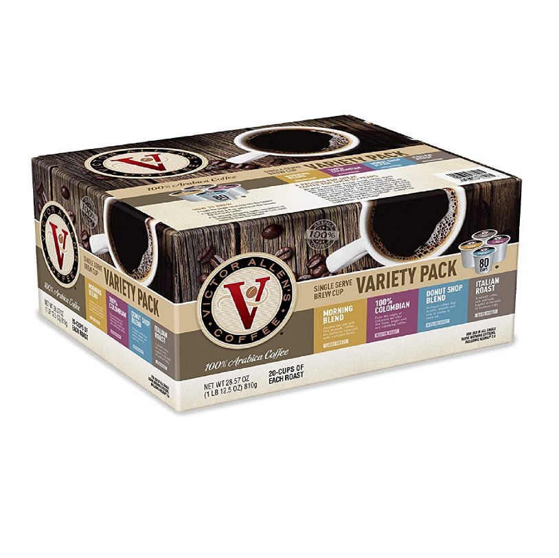 Victor Allen's Variety Pack Single Serve Coffee, 80 Count | Rural King