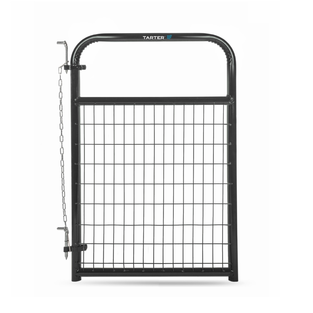 Tarter® 3' Watchman Series 2\" x 4\" Wire Mesh Gate, Black - WFGBL3 ...