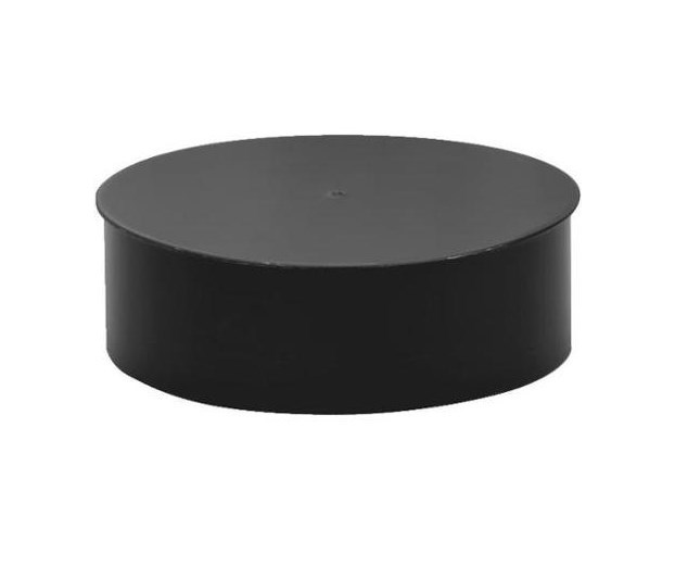 Imperial Manufacturing 8\" Cap Cleanout Tee 24 G Black - BM0031 | Rural ...