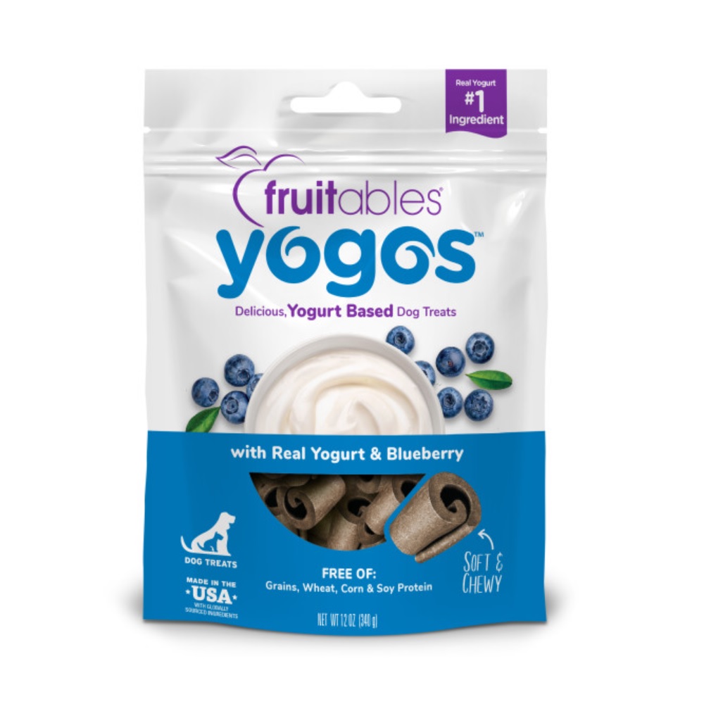 Fruitables Yogos Real Yogurt Dog Treats, Blueberry, 12 oz. Bag | Rural King