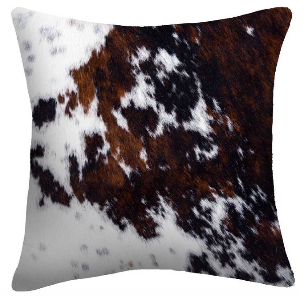 Tricolor Cow Hide Pillow - 97340SQ1HID | Rural King