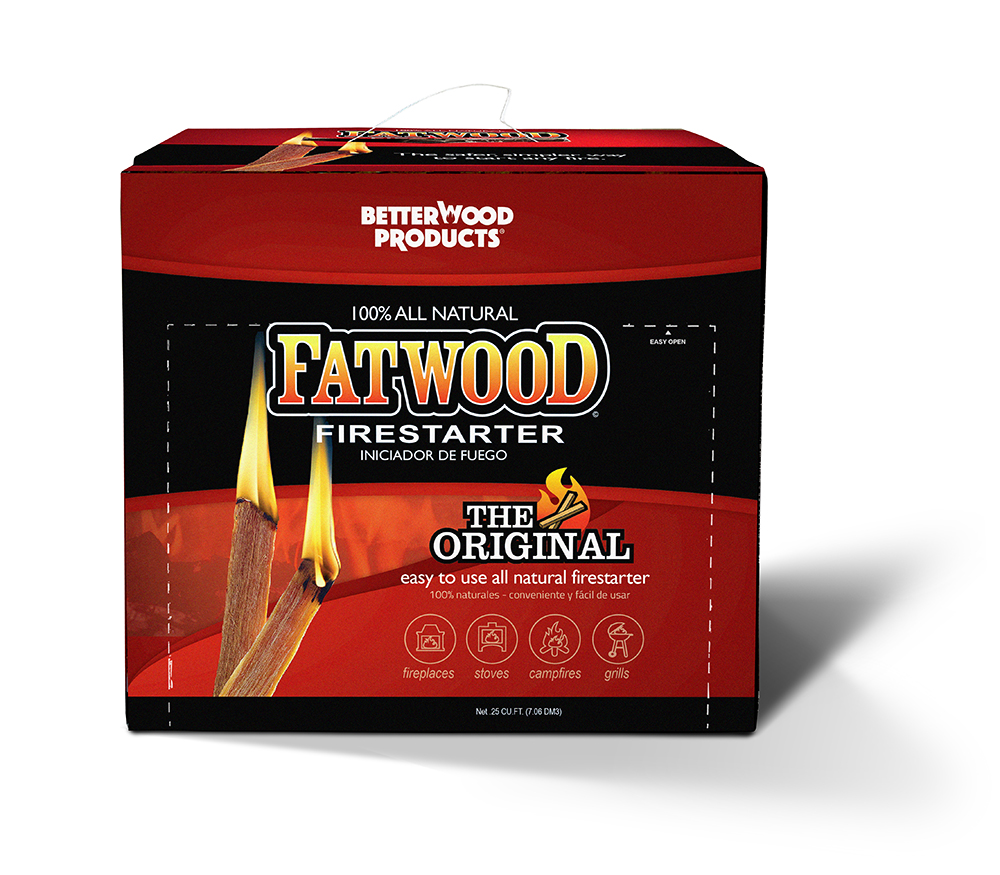 Fatwood Natural Pine Firestarter, 10lb Box - 09910 | Rural King