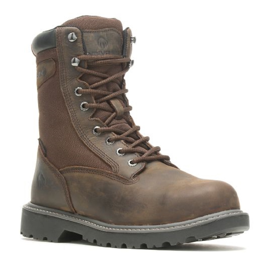 Wolverine Men's FloorHand Insulated 8\" Steel Toe Work Boot - W221041 ...