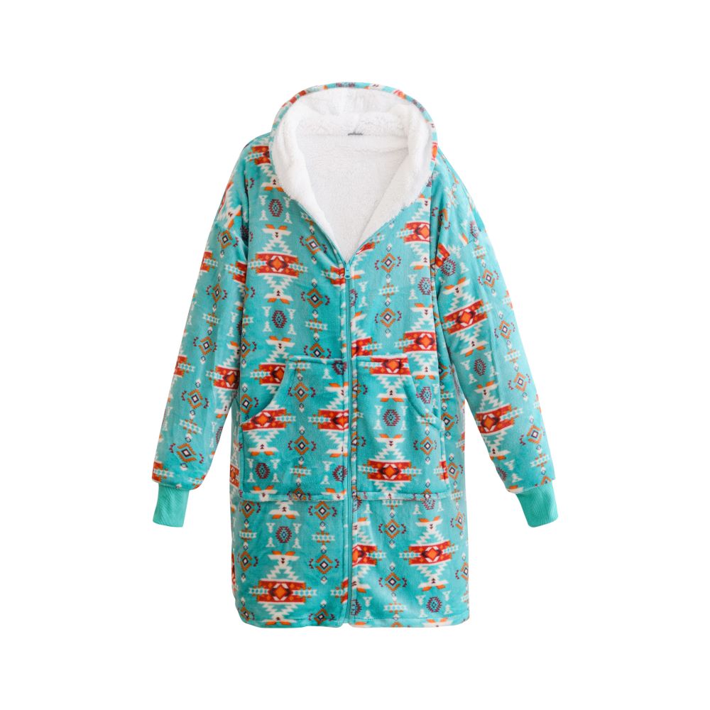 Sherpy Zip-Up Hoodie, Tristan Aztec - RK-SHERPY-TUR | Rural King