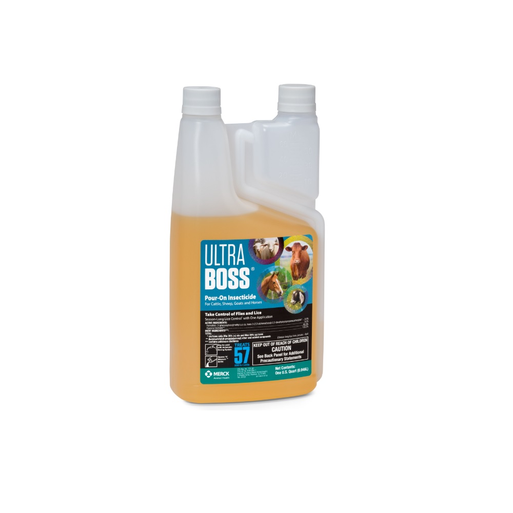 Merck Ultra Boss Pour On, 32 oz. Bottle - 019474 | Rural King
