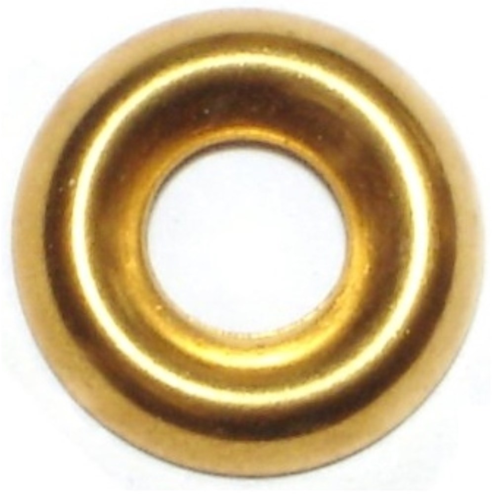 Midwest Fastener #10 x 7/32\" x 19/32\" Brass Finishing Washers - 81163 ...