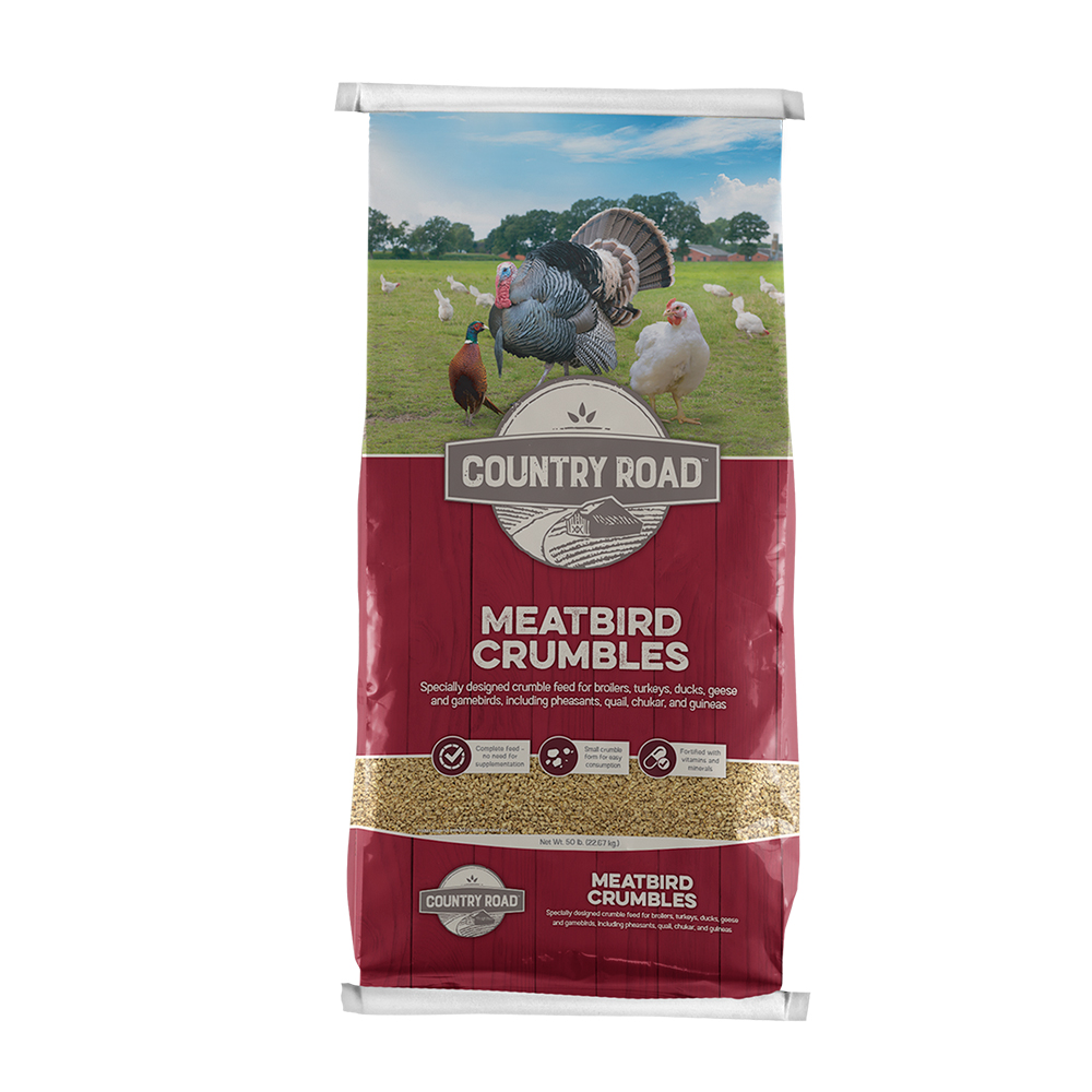 Country Road Meatbird Crumbles Feed, 50 lb. Bag | Rural King