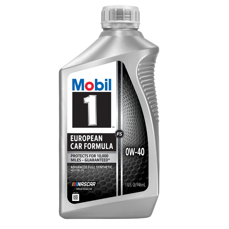 Mobil 1 FS European Car Formula Full Synthetic Motor Oil 0W-40, 1 Quart ...