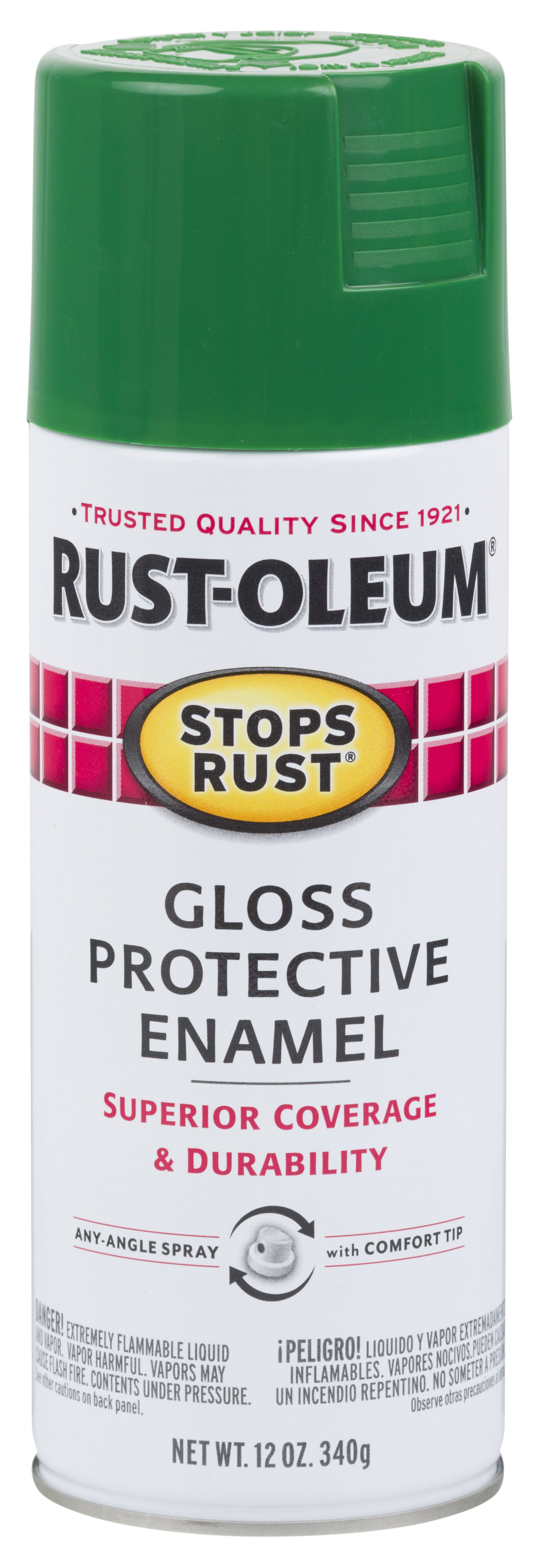 Rust-Oleum Stops Rust Protective Enamel Emerald Green Spray Paint ...