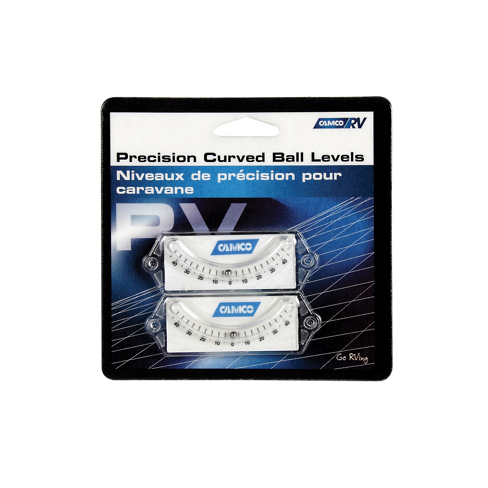 Camco Precision Curved Ball Levels 2 Pack - 25553 | Rural King