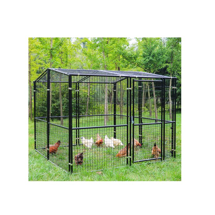 Weatherfast Universal Chicken Run with Hard Roof - CR0808 | Rural King