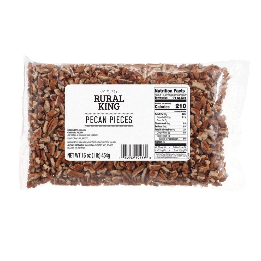 Rural King Pecan Pieces, 16oz. | Rural King