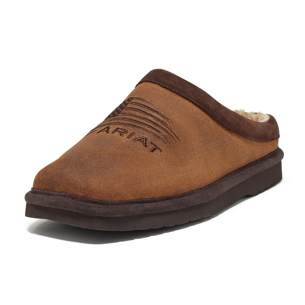 Ariat Men's Silversmith Squaretoe Slipper - AR2842-220-PP | Rural King