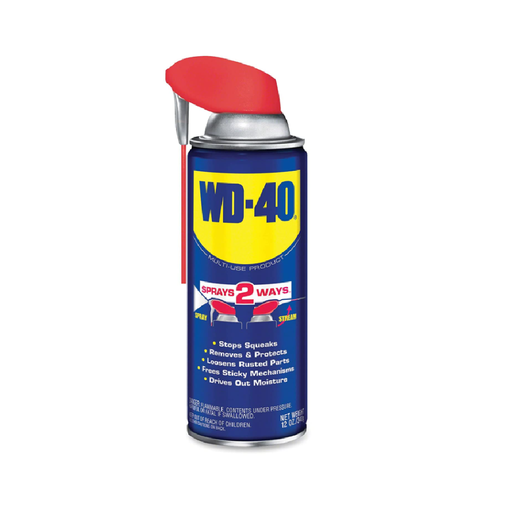 WD-40 Original Formula 2-Way Lubricant Spray with Smart Straw, 12 oz ...
