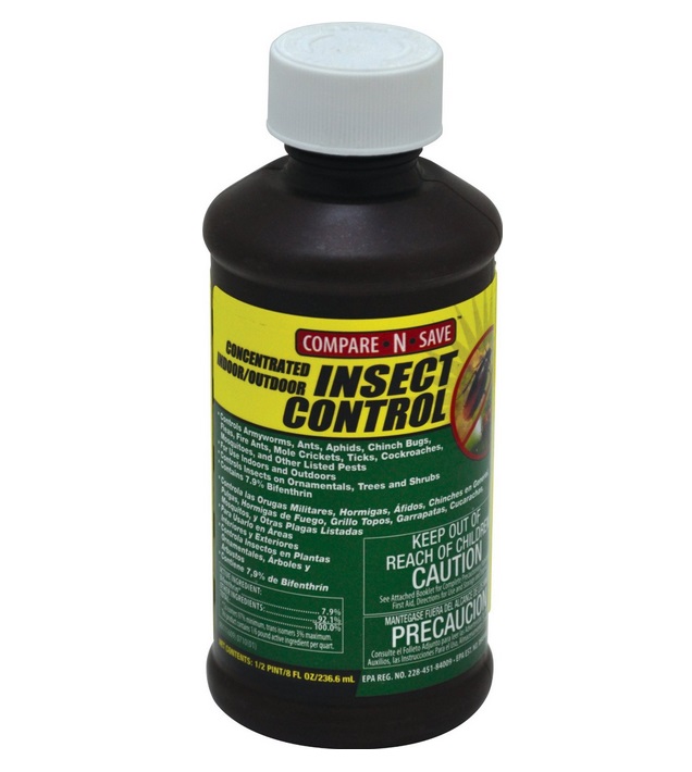 Compare -N -Save 7.9% Bifenthrin Concentrate for Insect Control - 8 -oz ...