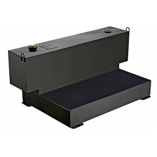 Delta 98 Gallon Short Bed L-Shaped Steel Liquid Transfer Tank, Black ...