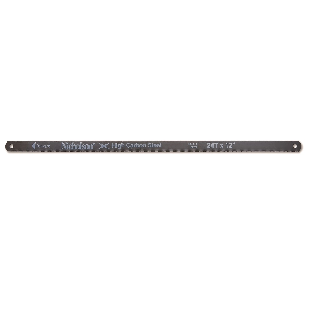Nicholson 12\" x 18 TPI Replacement Shatterproof Hacksaw Blade - 63256 ...