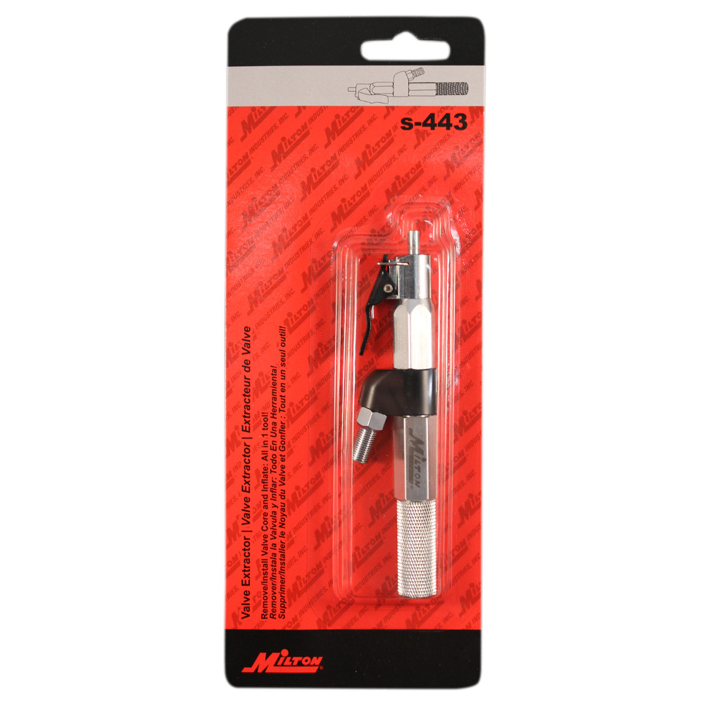 Milton All in One Valve Extractor Tool 1/4 inch Threaded Inlet S-443 ...