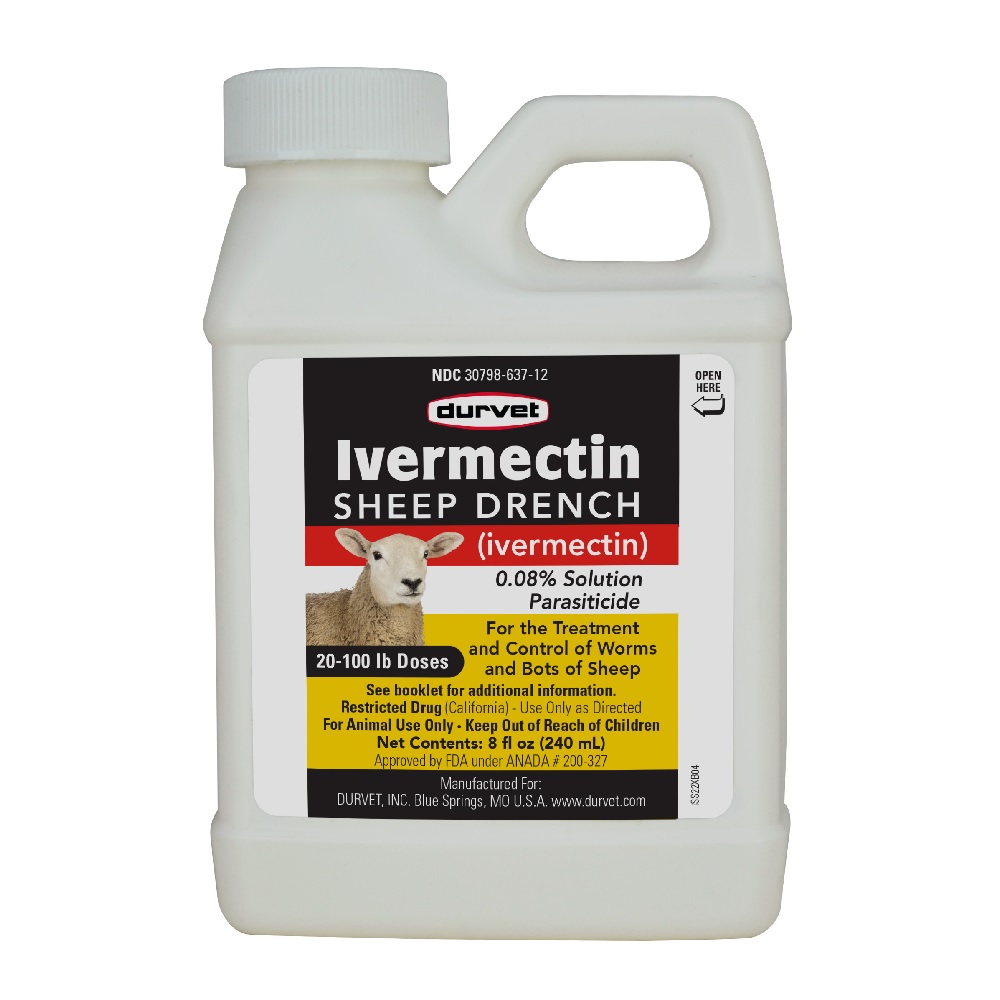 Durvet Ivermectin Sheep Drench, 240ml Bottle - 40279 | Rural King