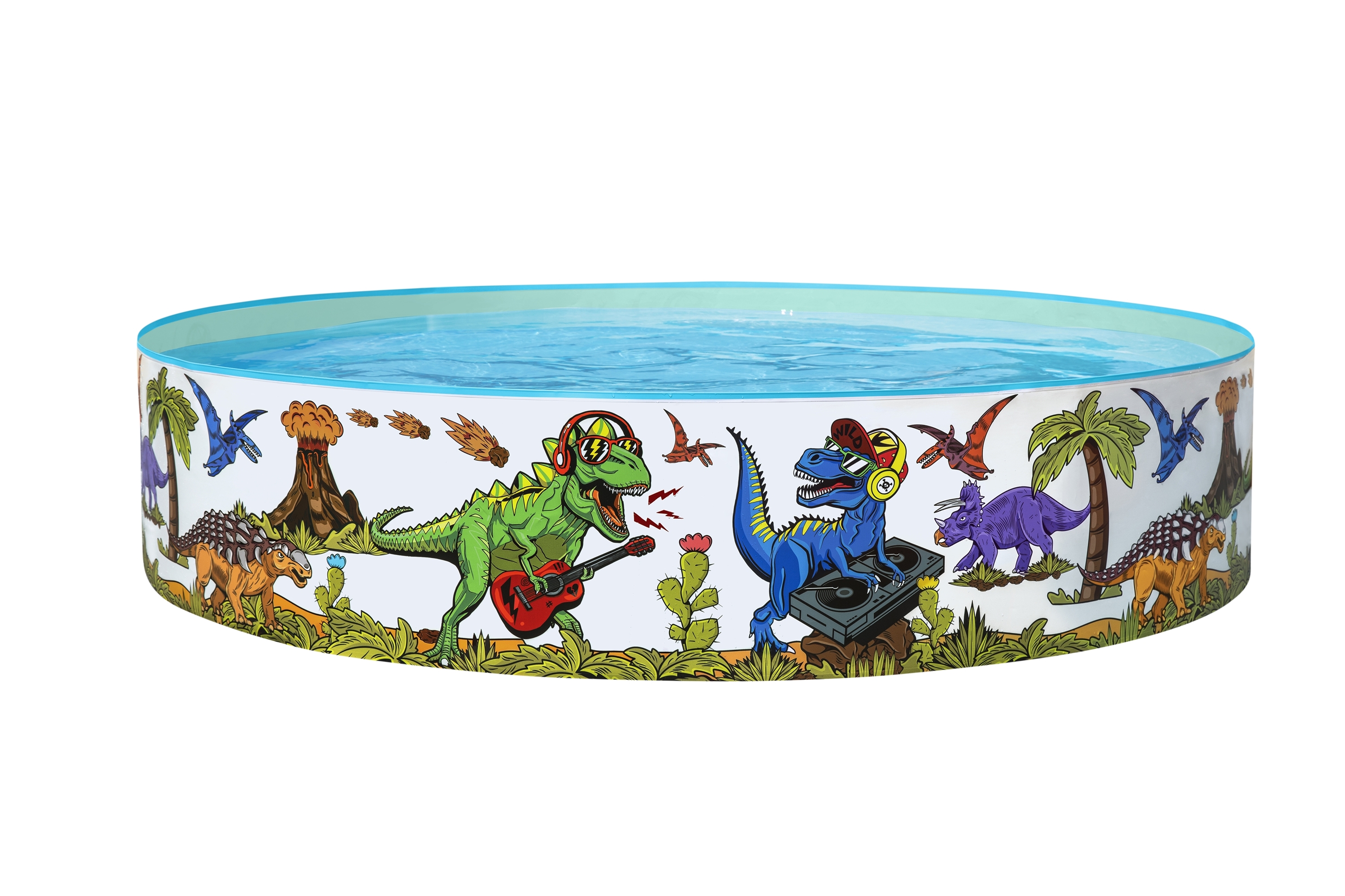 Bestway® H2OGO! Dinosaur Fill 'N Fun Kids Play Pool, 6' x 15\" - 55022E ...