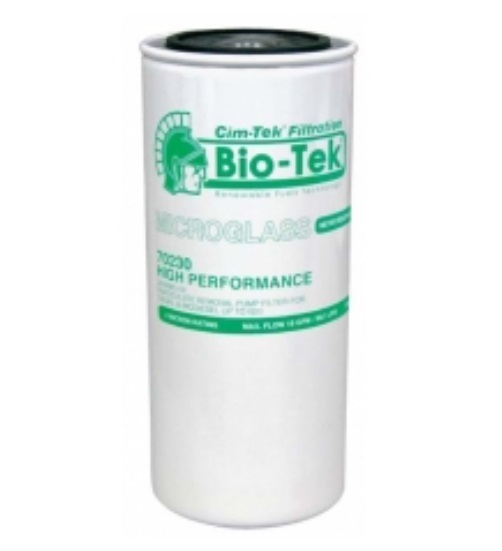 Cim-Tek 3/4\" Spin-On Fuel Filter for Bio-Fuels, 10 Micron - 72234 ...