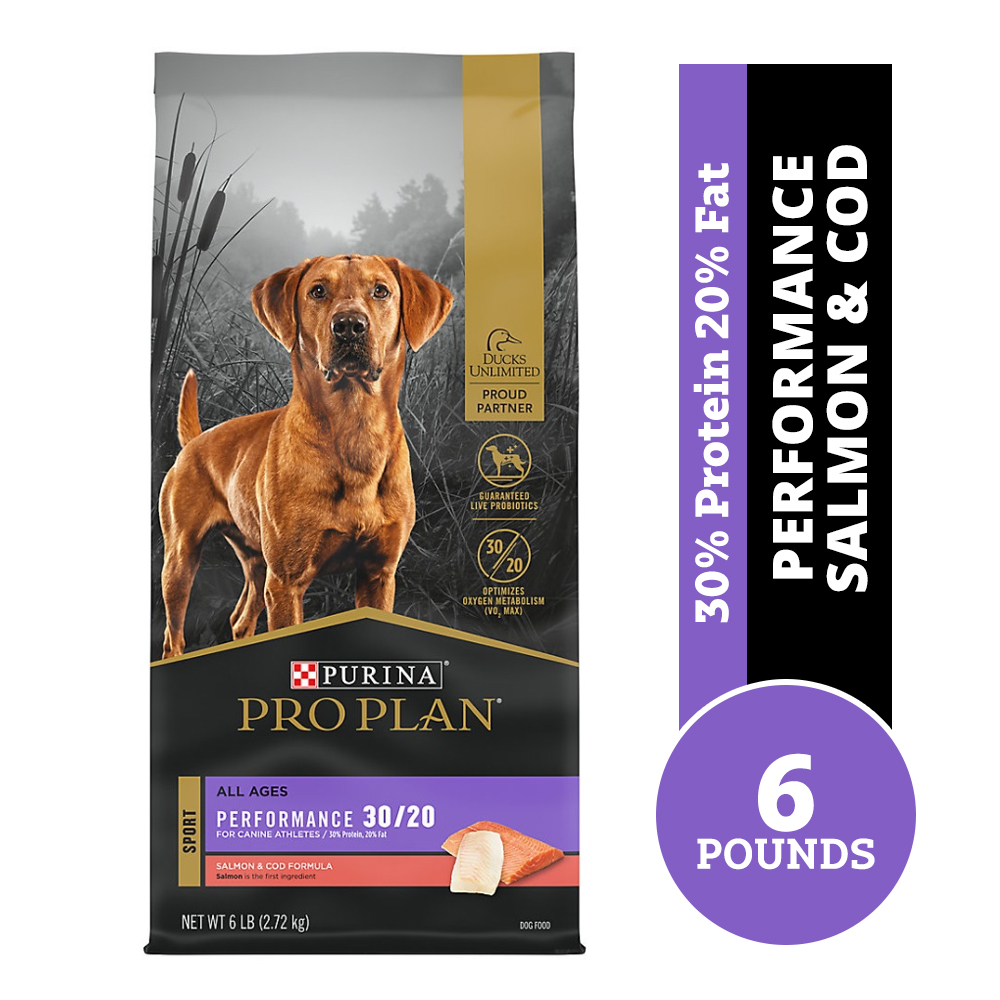 Purina Pro Plan Sport Performance 30/20 Salmon & Cod Formula Dry Dog Food, 6 lb. Bag | Rural King