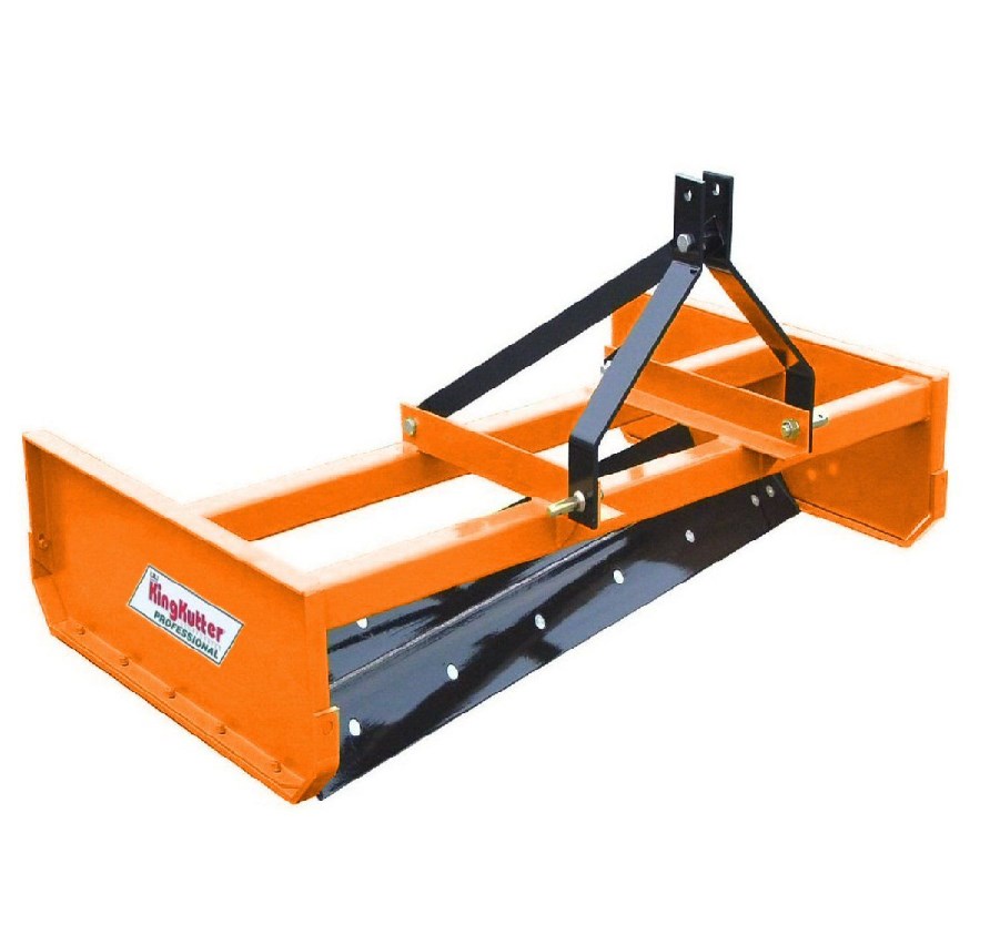 King Kutter 6' Professional Dual Edge Land Grader, Orange - DEG-72-OP ...