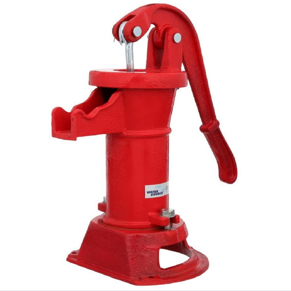 Water Source Cast Iron Pitcher Pump, Red - PP500 | Rural King