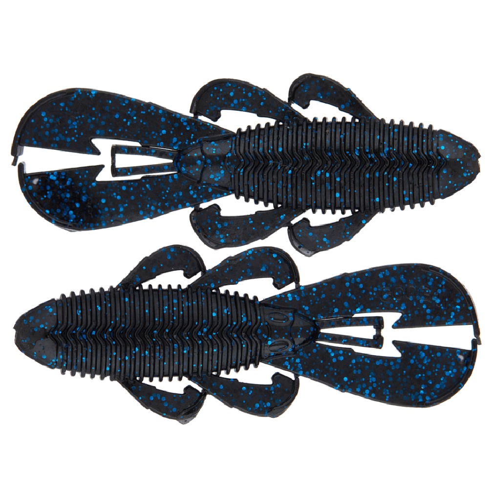 Googan Bandito Bug 4'' Black Blue Flake, 7 Pack - GOGBBBLB | Rural King