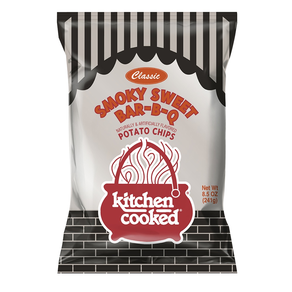 Kitchen Cooked Potato Chips, Smoky Sweet BBQ Flavor, 8.5 oz. Bag ...