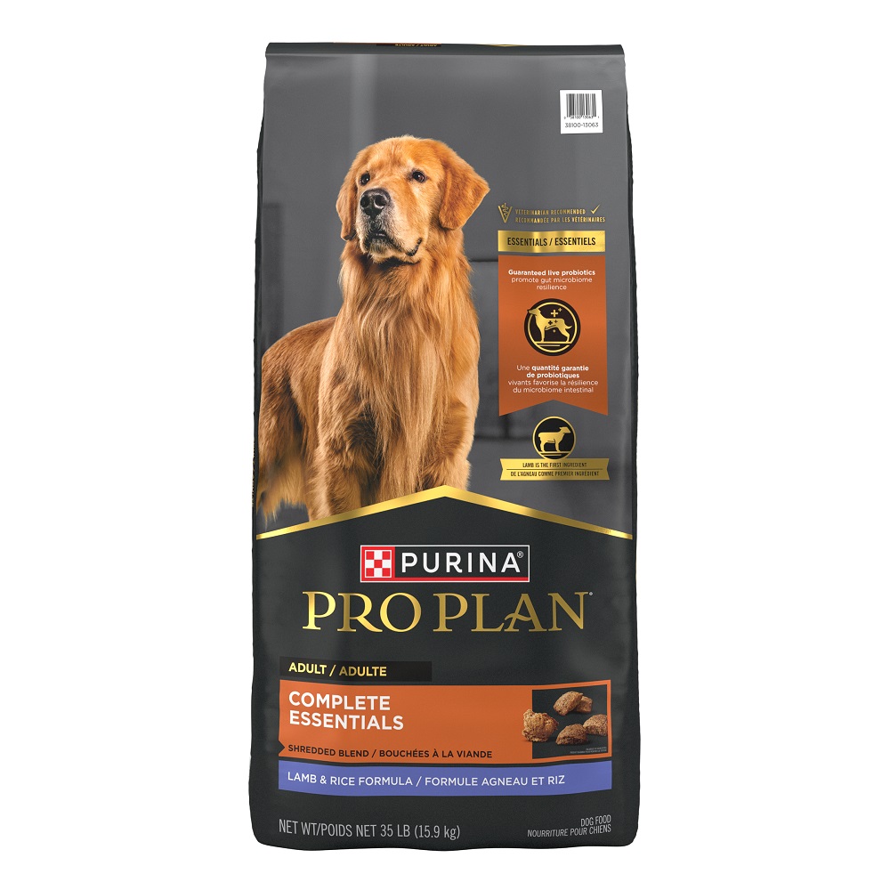 Purina Pro Plan Complete Essentials High Protein Dog Food, Lamb & Rice ...