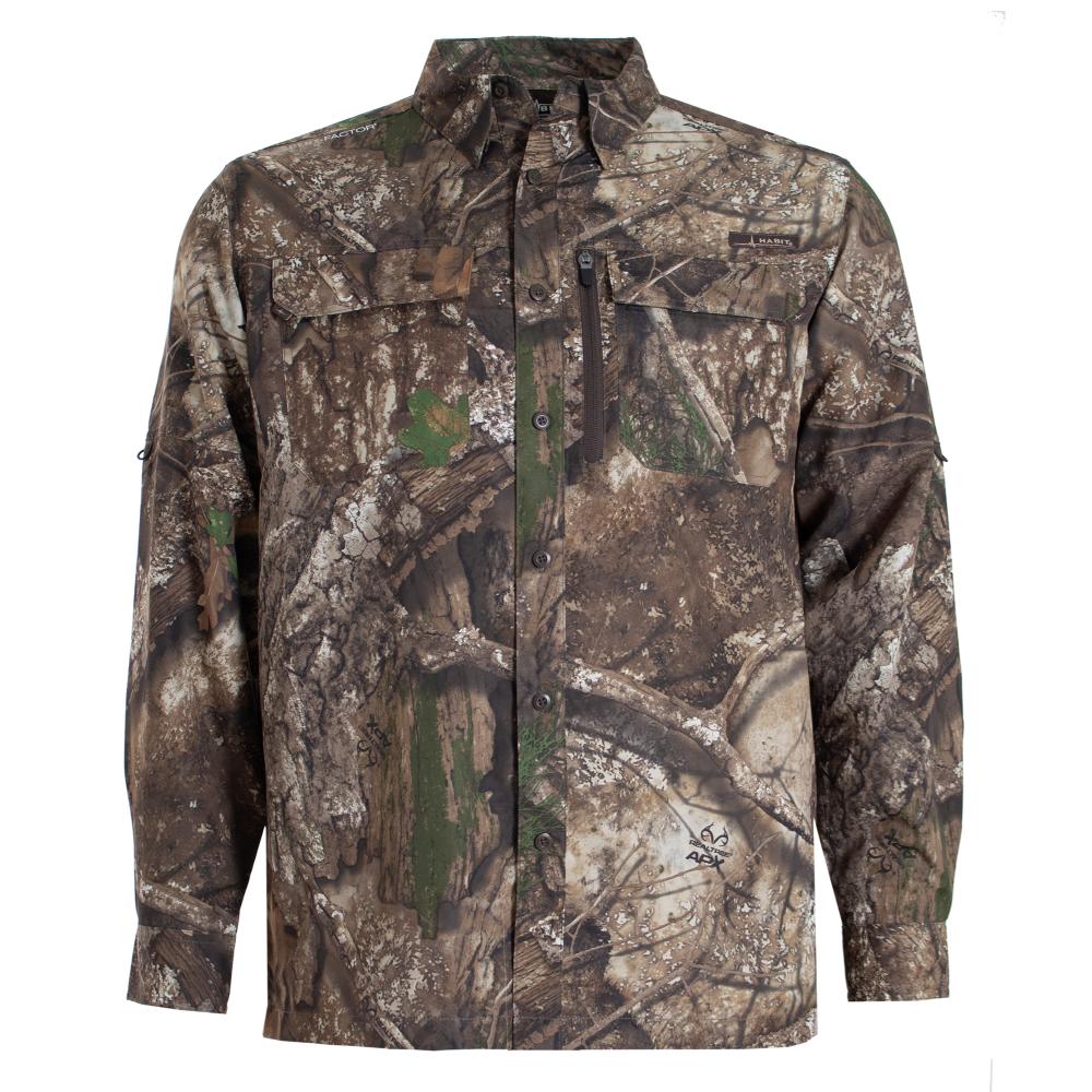 Habit Men's Hatcher Pass Camo Guide Shirt - TS10409 | Rural King