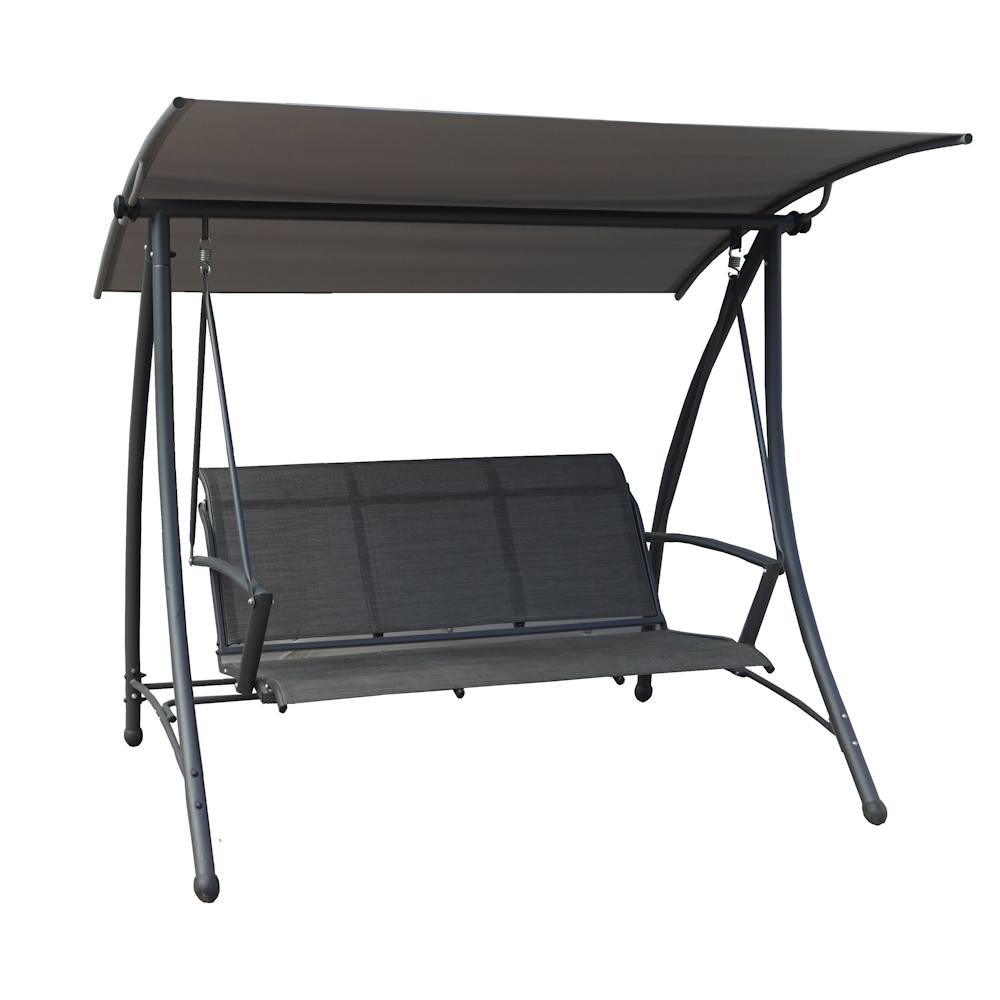 Backyard Expressions Three Seater Patio Swing with Canopy - 909726 ...