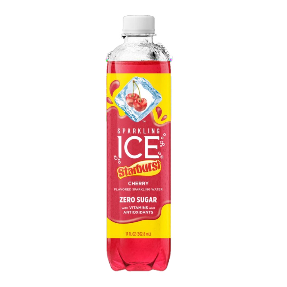 Starburst Sparkling Ice Water - Cherry, 17 oz. | Rural King