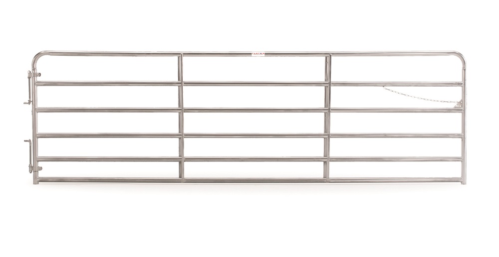 Tarter® 12' 6-Bar Galvanized Extra Heavy-Duty Bull Gate - 2GVG12 ...