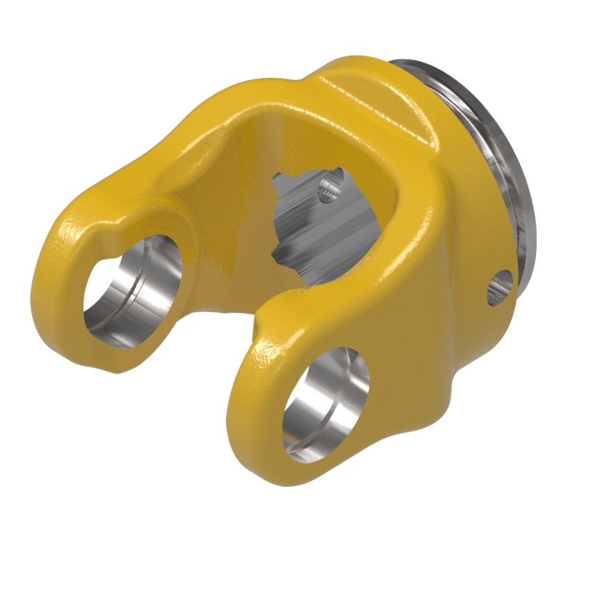 Weasler AW35 Series Yoke with 51mm Star Bore and Roll Pin Connection ...