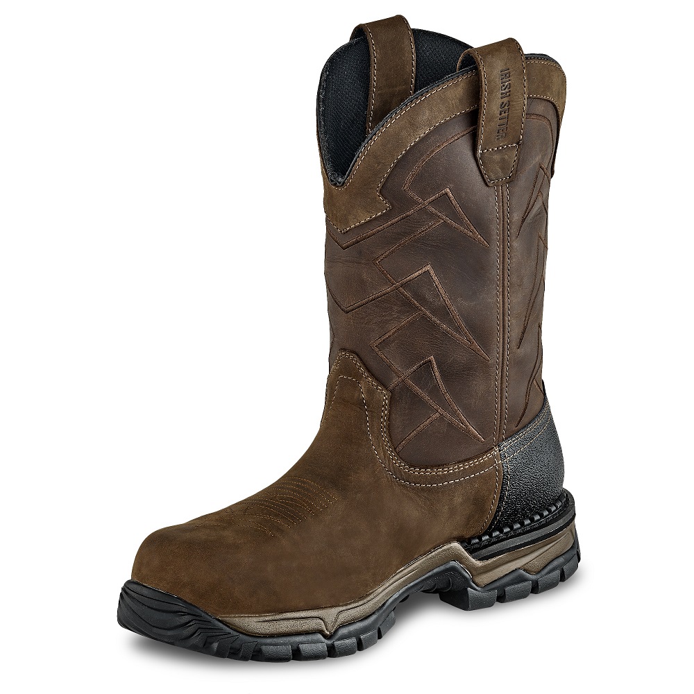 Irish Setter Men's Two Harbors 11\" Pull-On Work Boots - 83966 | Rural King